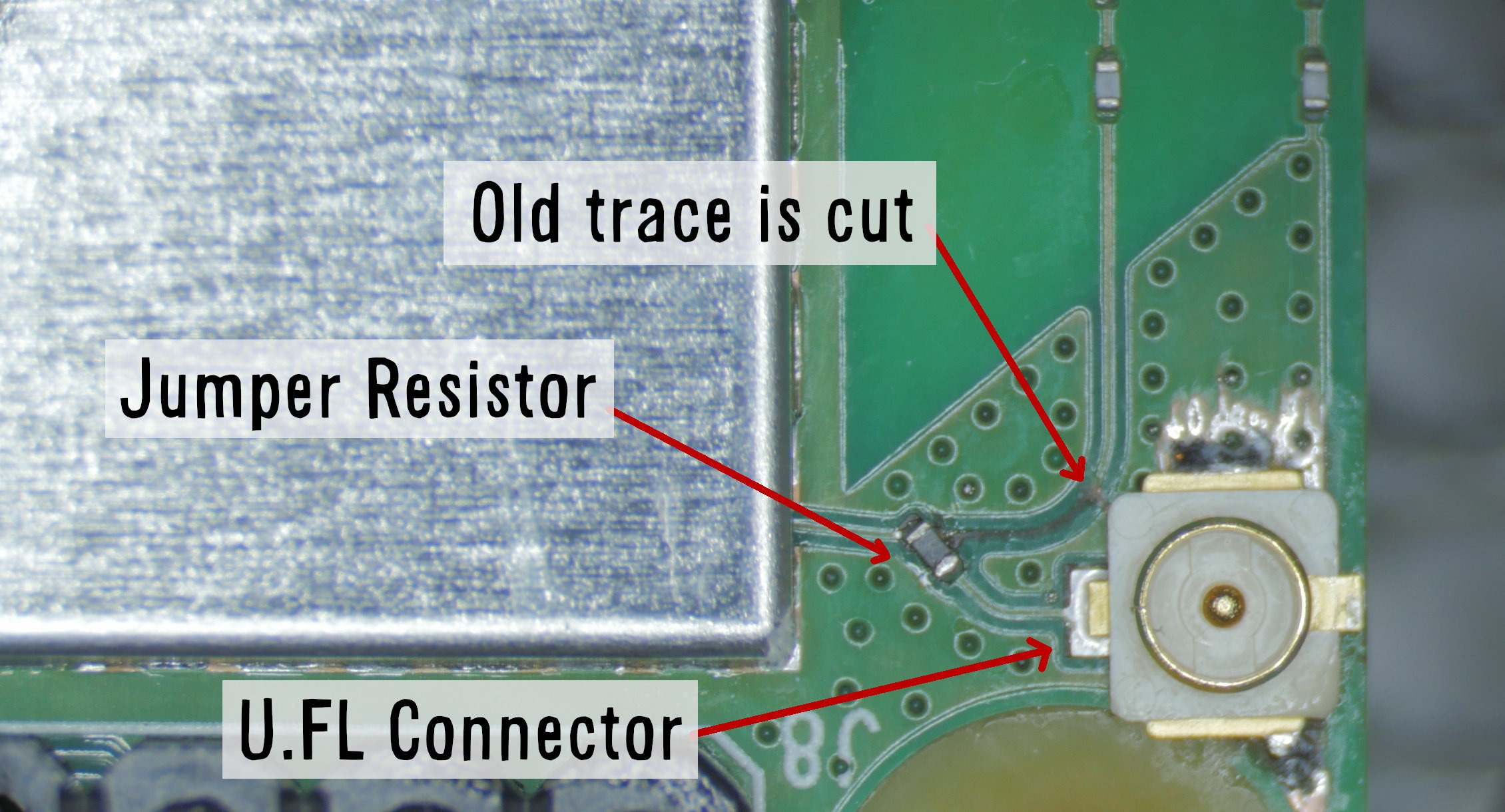 Modification Service: Add External Antenna Connector (U.FL) to ...