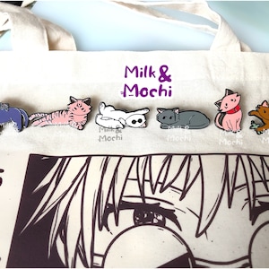 Gojocat Anime Hard Enamel Pins Cosplay Comic Con Jjk Accessories Manga ...