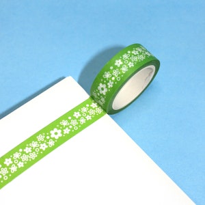 SPRING BLOSSOM Pyrex Inspired Pattern Washi Tape (15mm/10m) | 70's ...