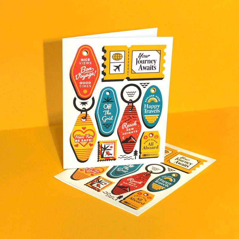 Travel Greeting Cards - Etsy