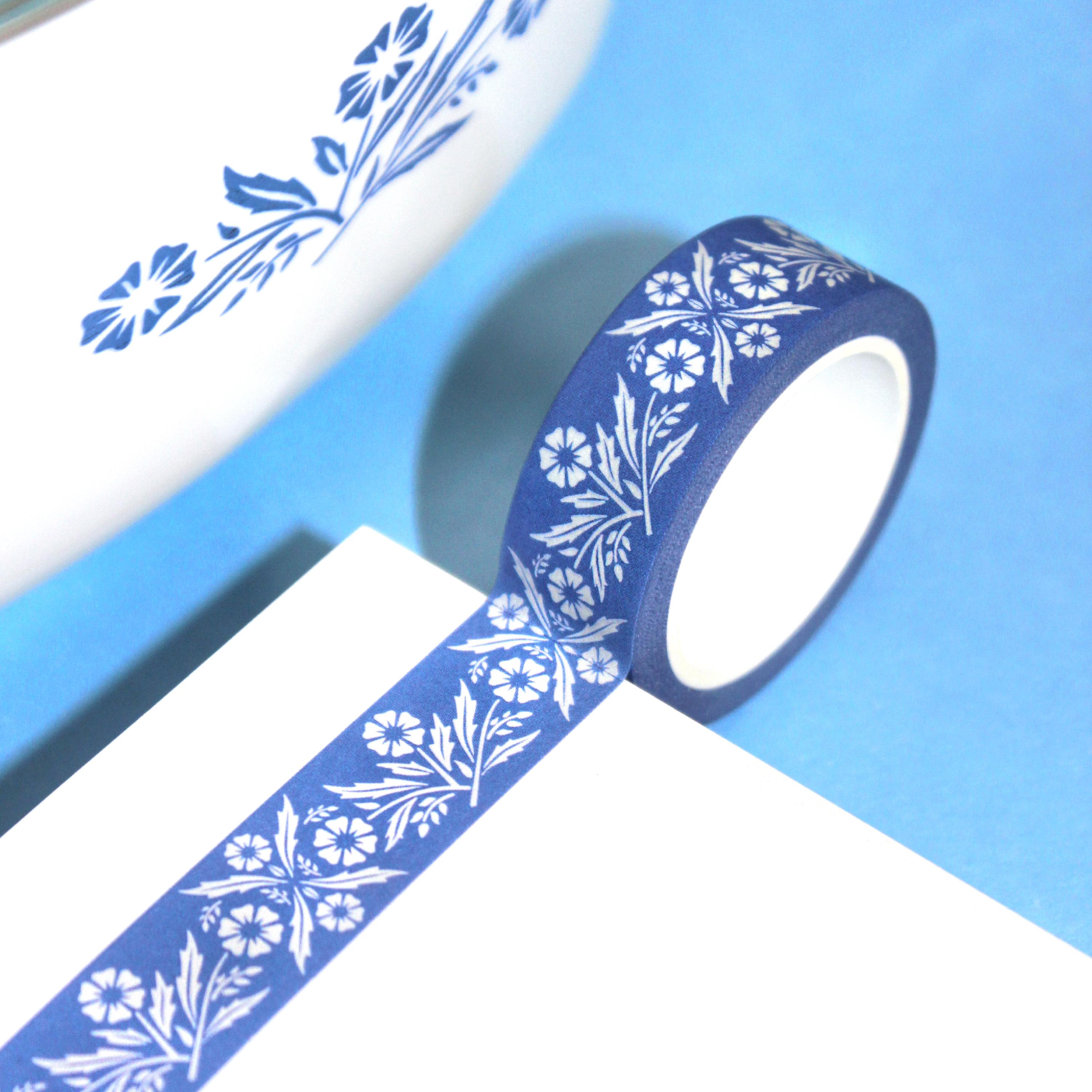 BLUE CORNFLOWERS Corning Corelle Inspired Washi Tape | 70's Retro ...