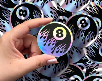 Magic 8 Ball Sticker - Etsy