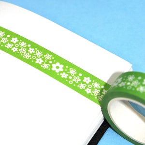 SPRING BLOSSOM Pyrex Inspired Pattern Washi Tape (15mm/10m) | 70's ...