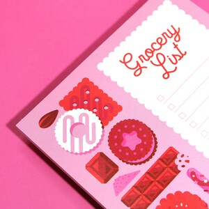 SWEET TOOTH Grocery List Notepad (5x7) / Sweet Baking Notepad, Baker’s ...