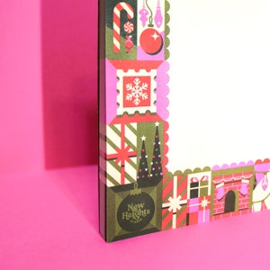 JOLLY HOLIDAY Festive Christmas Notepad (5x7) | Christmas Paper Good ...