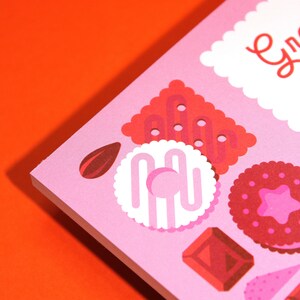 SWEET TOOTH Grocery List Notepad (5x7) / Sweet Baking Notepad, Baker’s ...