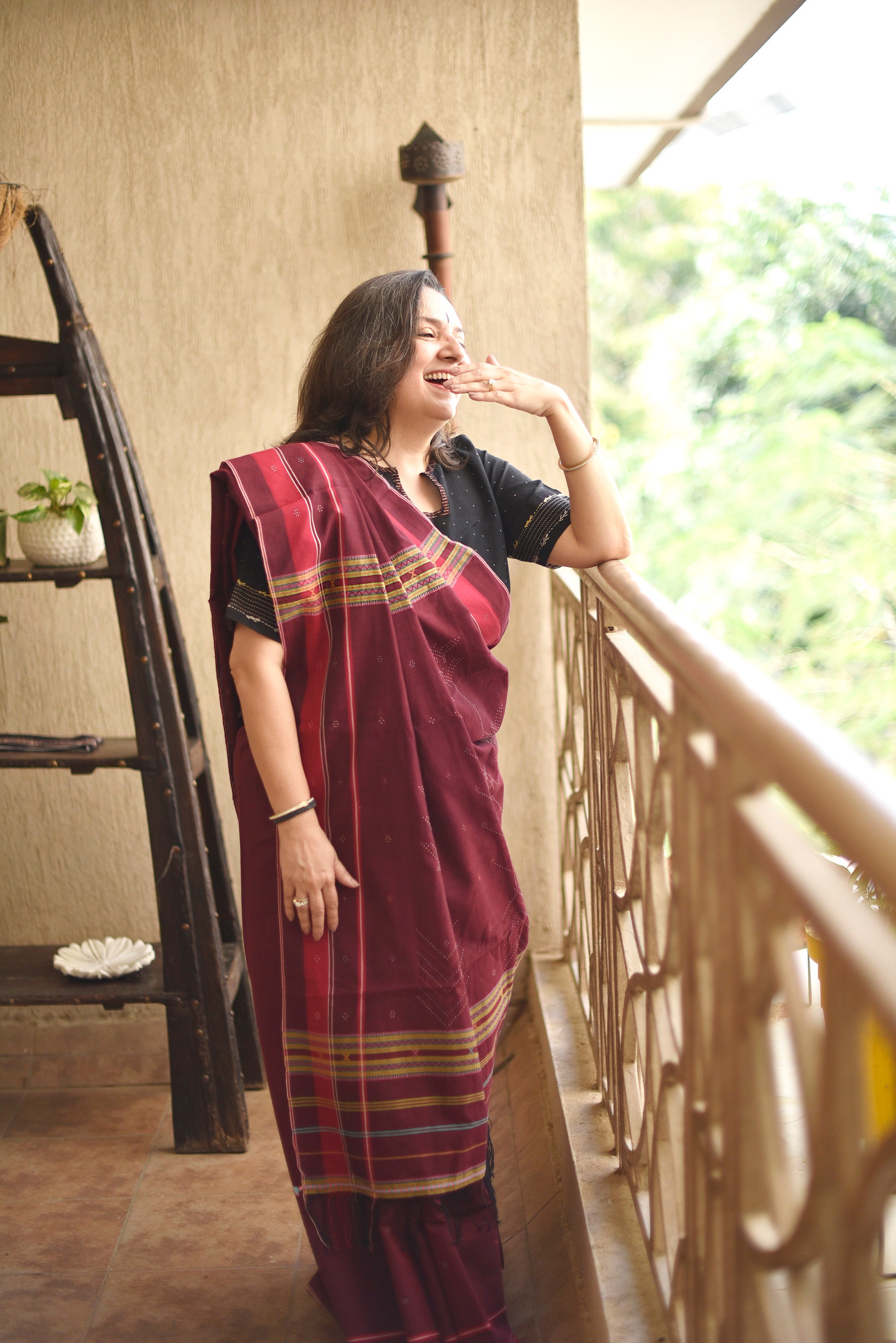 Tangalia Saree Handweaved Handmade Natural Dye - Etsy