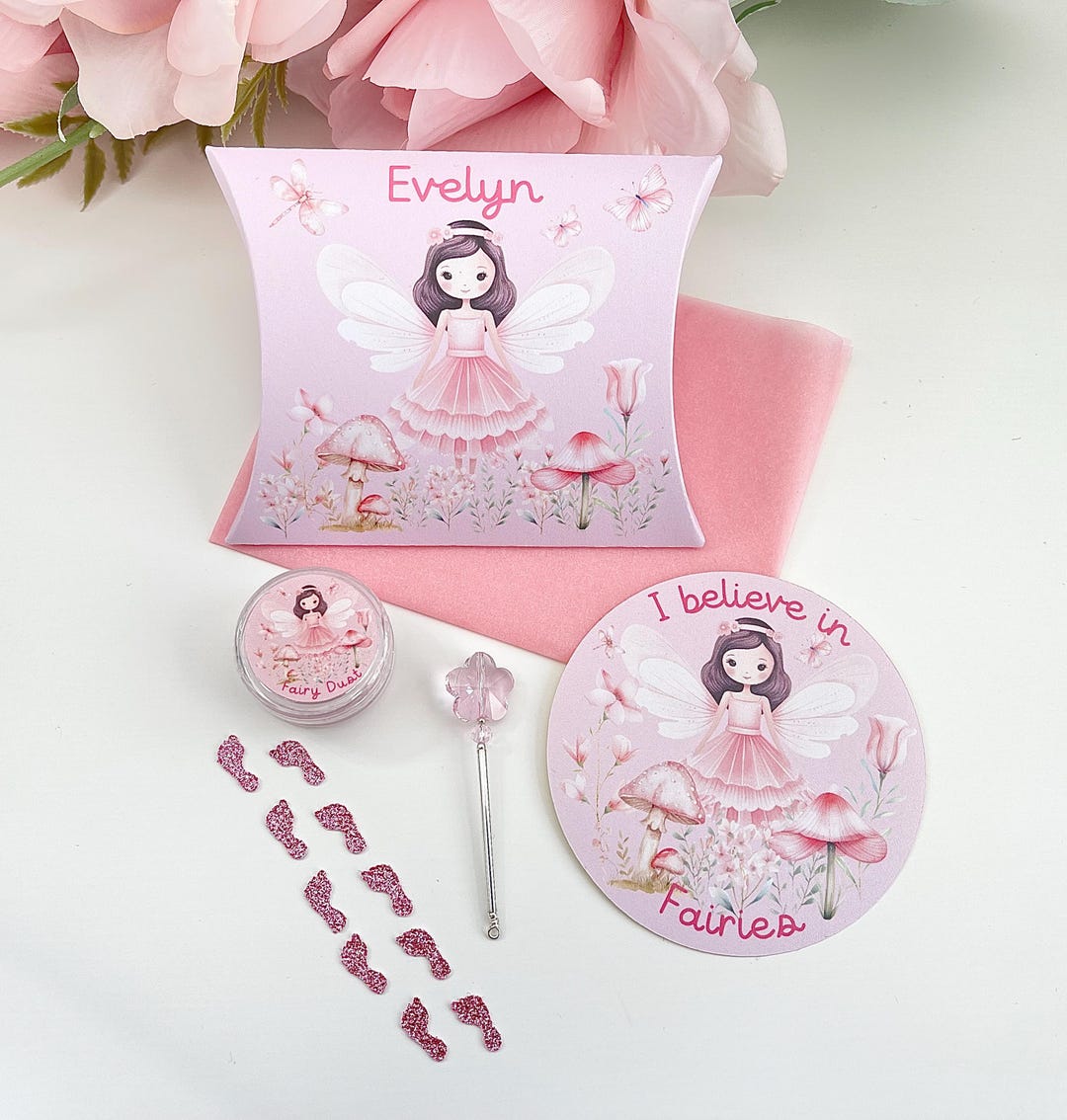 Fairy Gift Set, Fairy Wand, Fairy Dust, Fairy Footprints, Fairy Gift ...