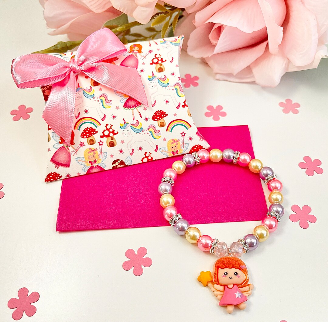 Children’s Fairy Bracelet, Fairy Gift Box, Girl’s Fairy Bracelet, Fairy ...