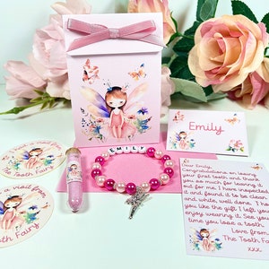 Personalised Tooth Fairy Keepsake, Tooth Fairy Letter, Gift Bag, Fairy ...
