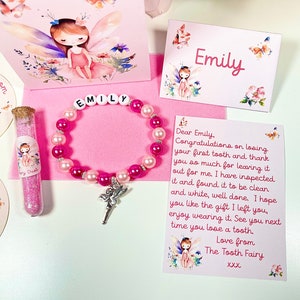 Personalised Tooth Fairy Keepsake, Tooth Fairy Letter, Gift Bag, Fairy ...