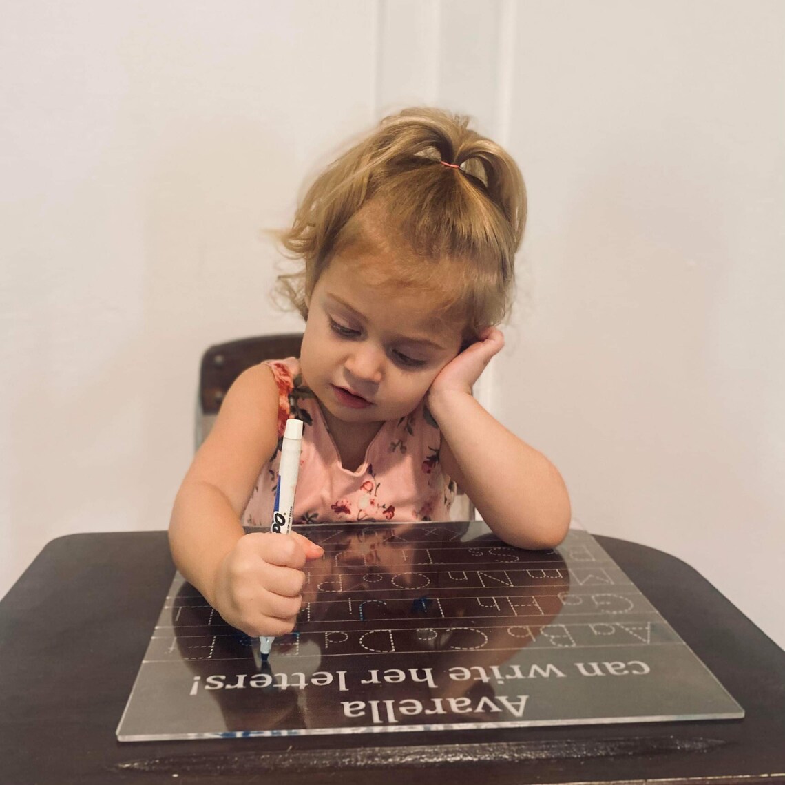 Acrylic Alphabet Tracing Pad. Cursive or Print Available With ...