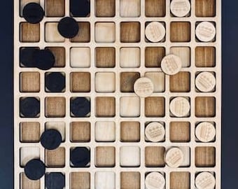 Laser Cut Checker Board - Etsy Canada