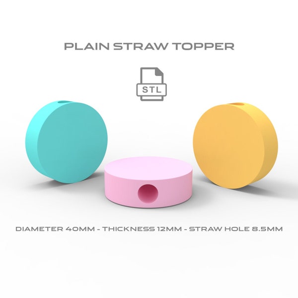 Straw Toppers - Etsy