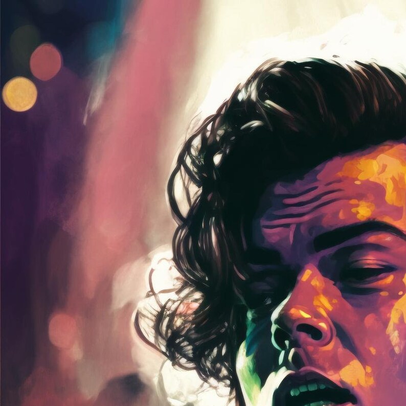 Harry S Poster Gift for Her Printable Wall Art Harrys House Harry ...