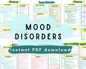 Nursing Study Notes - Etsy