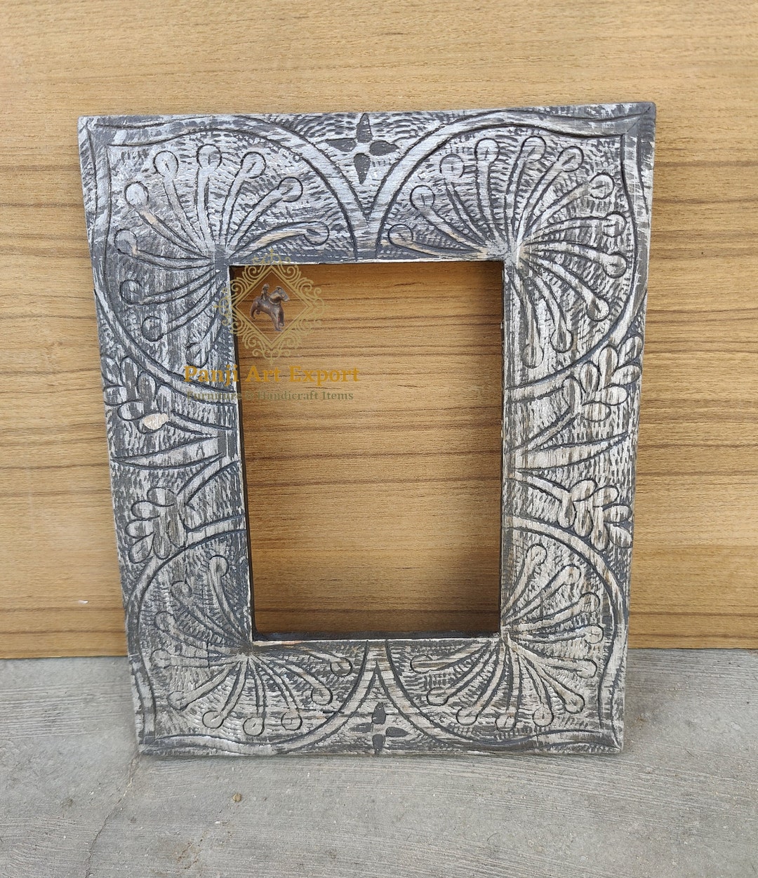 Wood Picture Frame Wood Photo Frame Wood Hand Carved Picture Frame ...