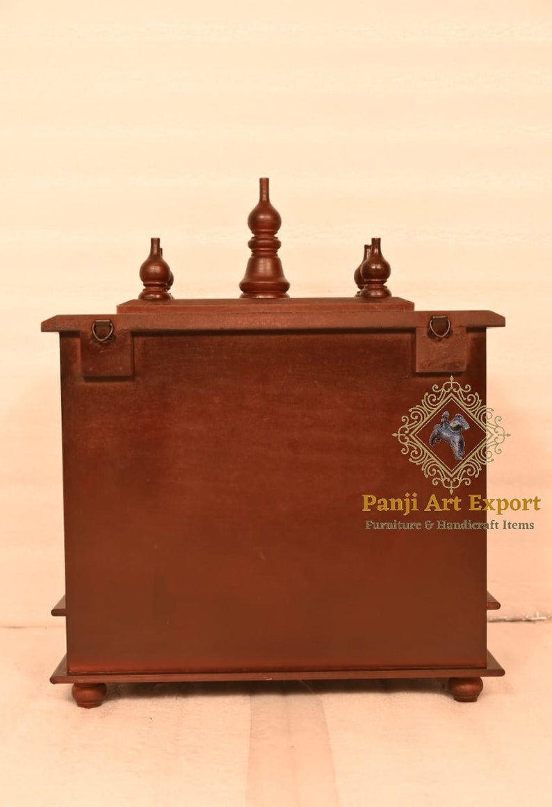 Wooden Temple Wall Mount Mandir Handcrafted Wall Hanging - Etsy