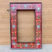 Hand Painted Wooden Photo Frame: Indian Antique Design, Home Decor Art ...