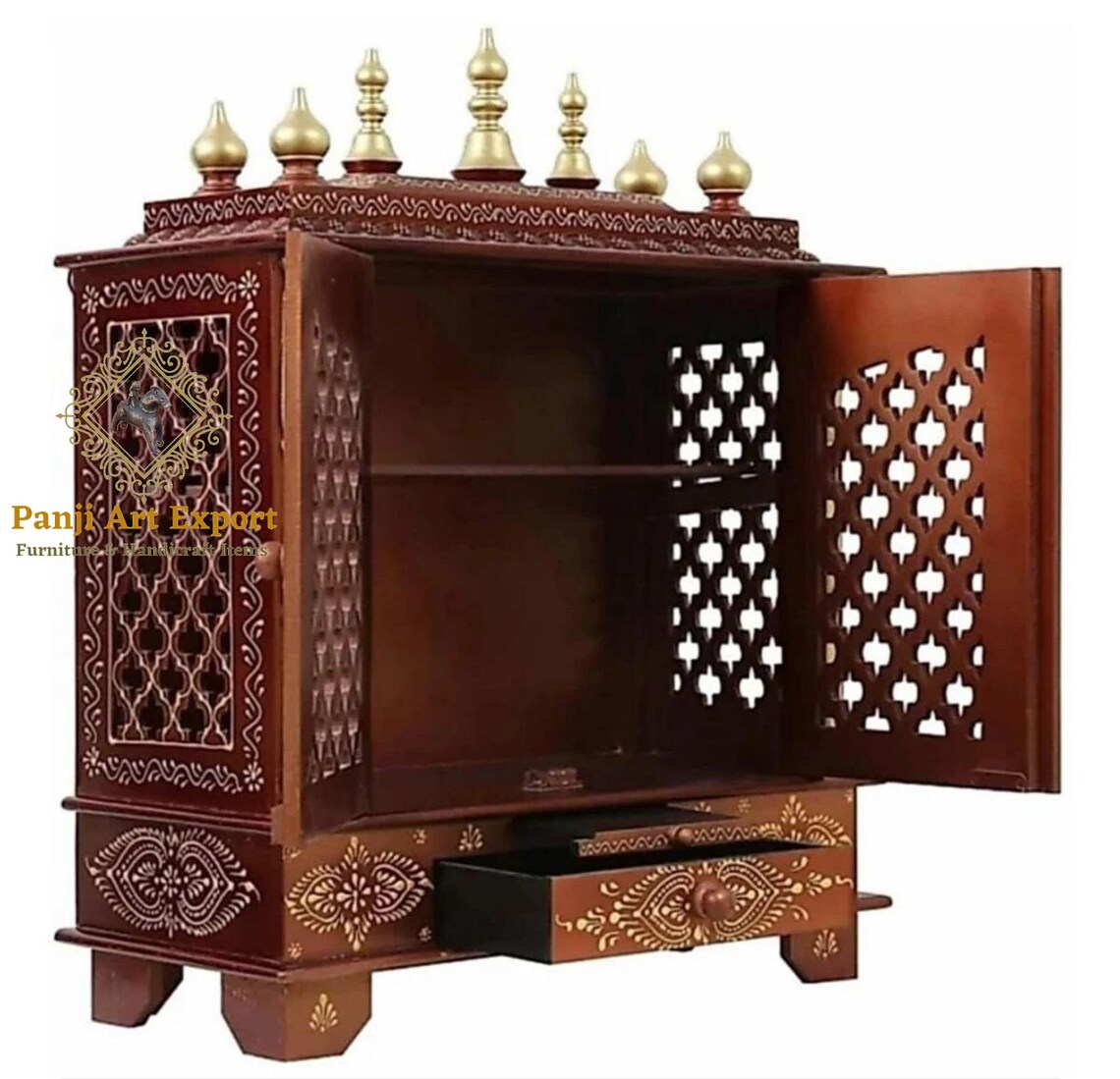 Wooden Temple for Home Decor Temple Office Temple Handcrafted - Etsy