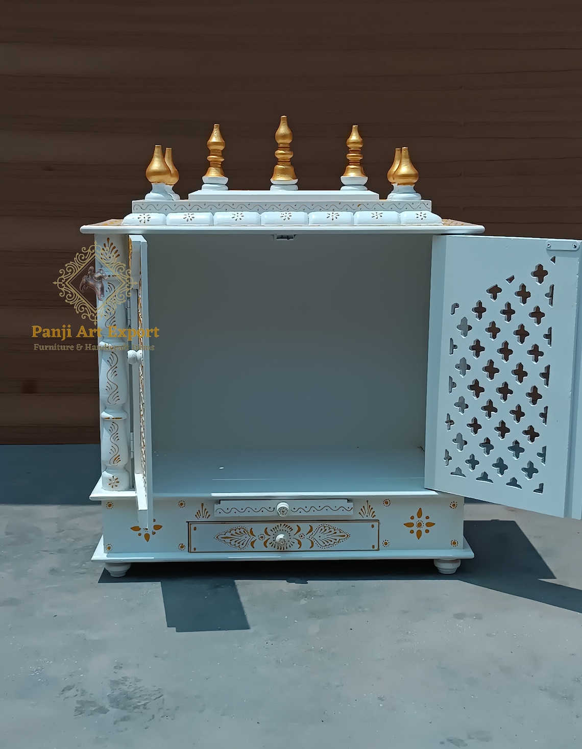 Wooden Pooja Room Temple Handcrafted Wall Hanging Mandir Pooja - Etsy