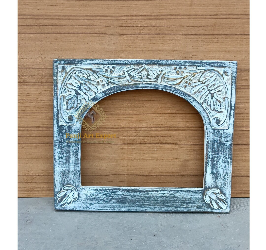 Wooden Photo Frame, Old Wood Frame, Hand Made Carved, Unique Design ...