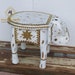 Wooden Elephant Stool Elephant Table Footstool Indian - Etsy