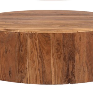 Wooden Gamla Coffee Table Natural Finish Coffee Table Solid Wooden ...