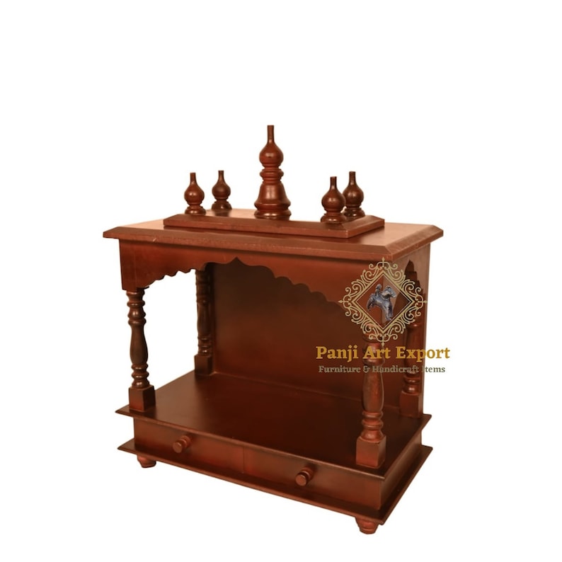 Wooden Temple Wall Mount Mandir Handcrafted Wall Hanging - Etsy