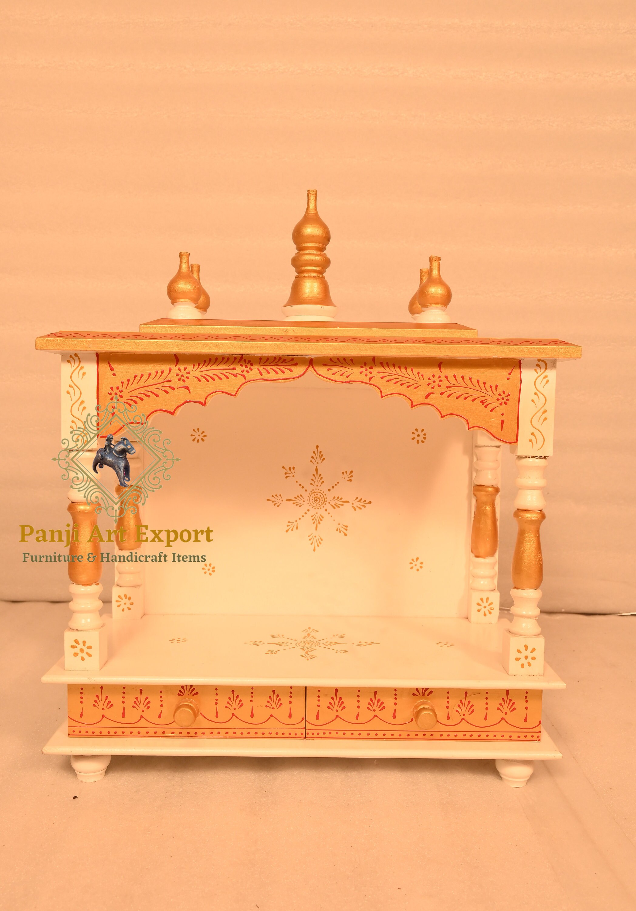 Wooden Temple Pooja Room Mandir Handcrafted Wall Hanging - Etsy
