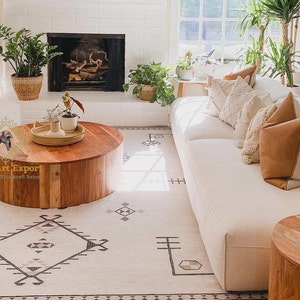 Wooden Gamla Coffee Table Natural Finish Coffee Table Solid Wooden ...