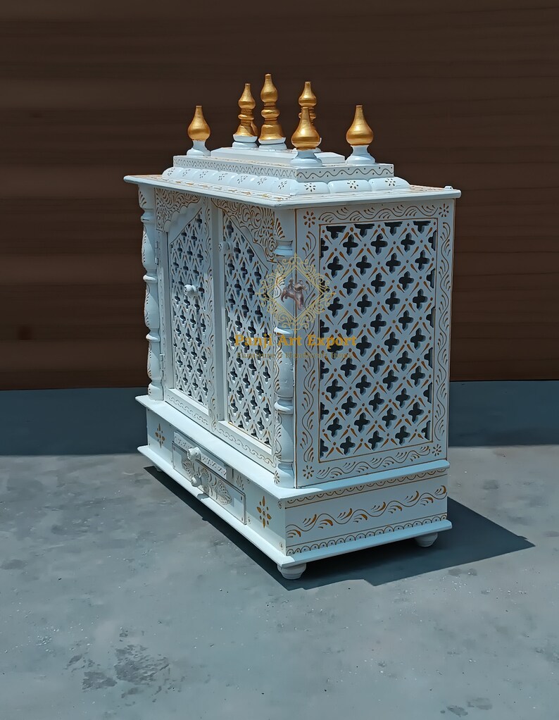 Wooden Pooja Room Temple Handcrafted Wall Hanging Mandir Pooja - Etsy