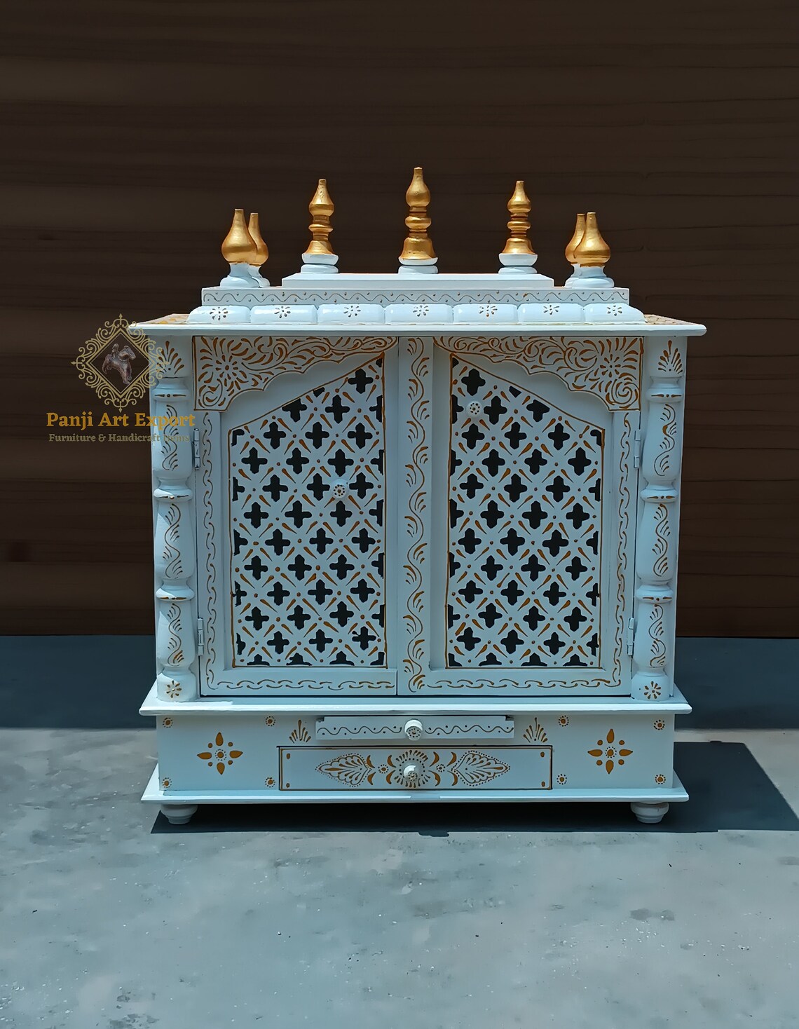 Wooden Pooja Room Temple Handcrafted Wall Hanging Mandir Pooja - Etsy