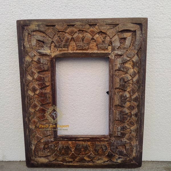 16x 20 Vintage Wooden Carved Frame - Etsy