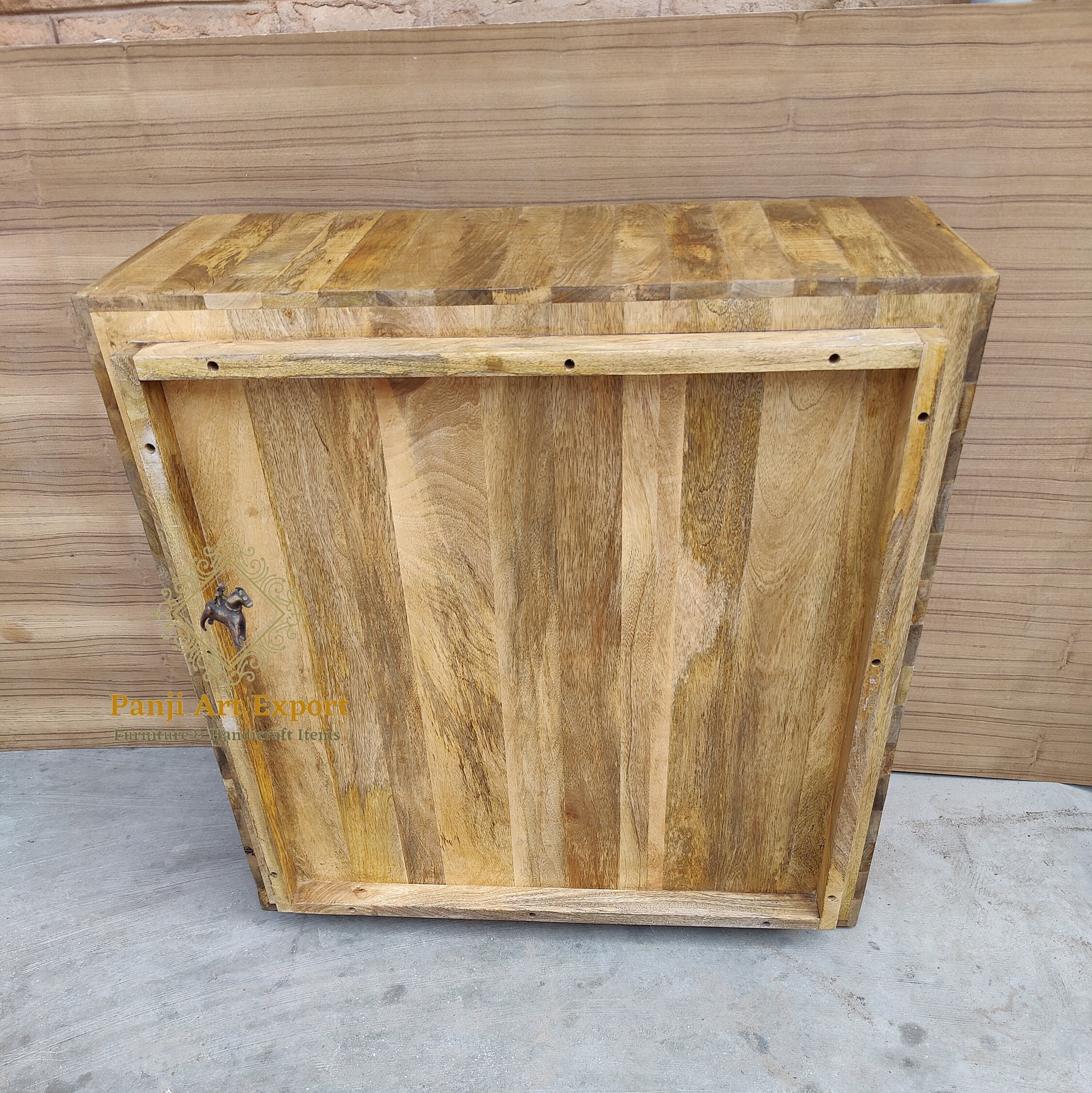 Wooden Coffee Table Wood Square Box Style Coffee Table - Etsy