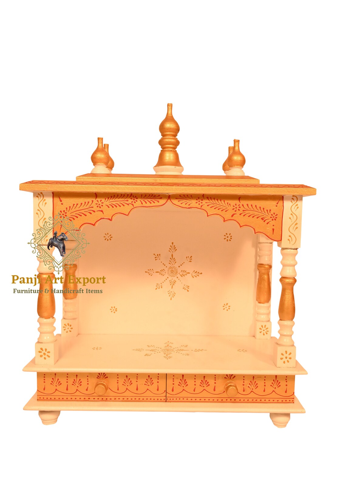 Wooden Temple Pooja Room Mandir Handcrafted Wall Hanging - Etsy