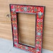 Hand Painted Wooden Photo Frame: Indian Antique Design, Home Decor Art ...