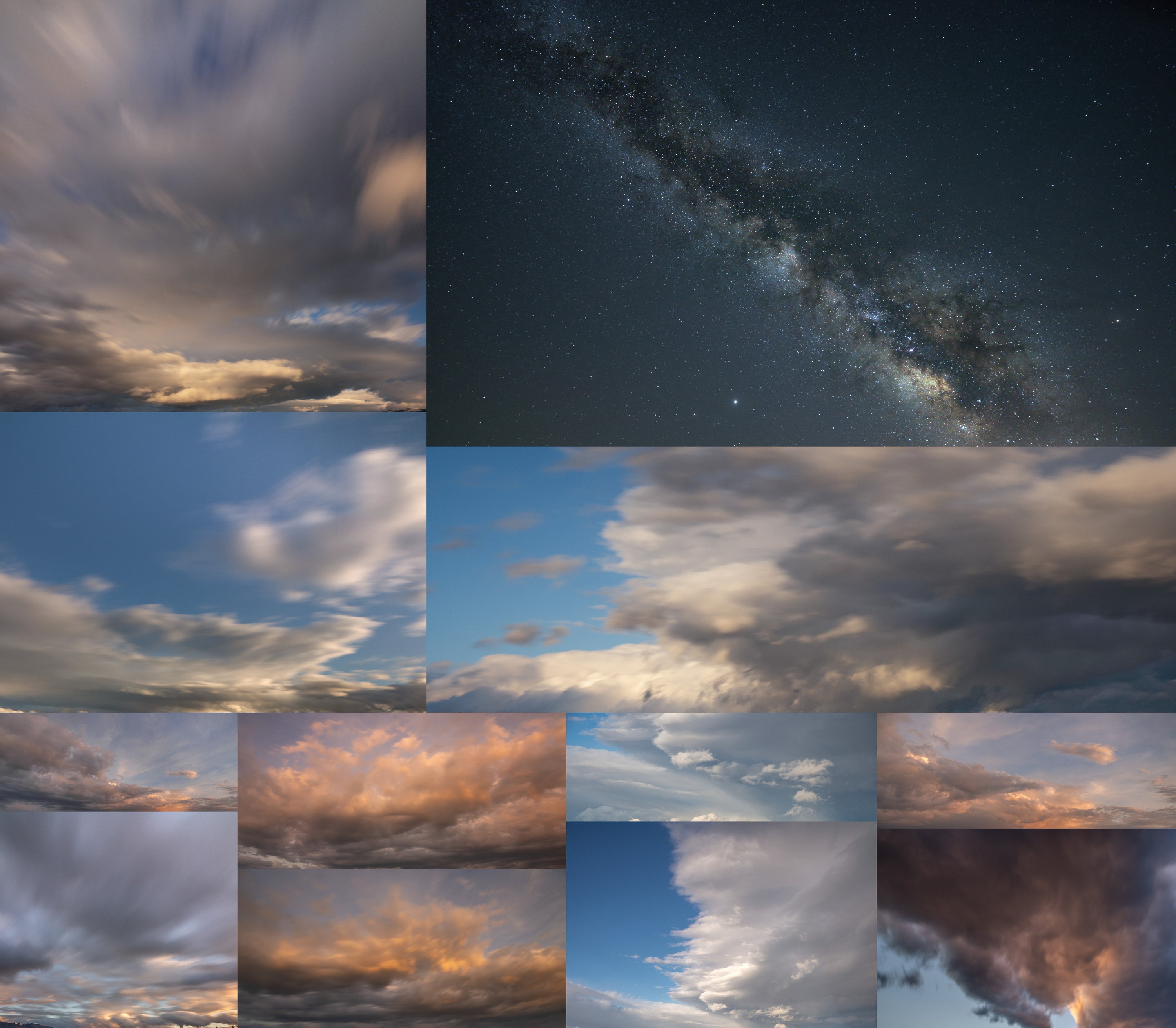 SKY PHOTO OVERLAYS - 42 High-resolution Photoshop Skies, Skies Photo ...