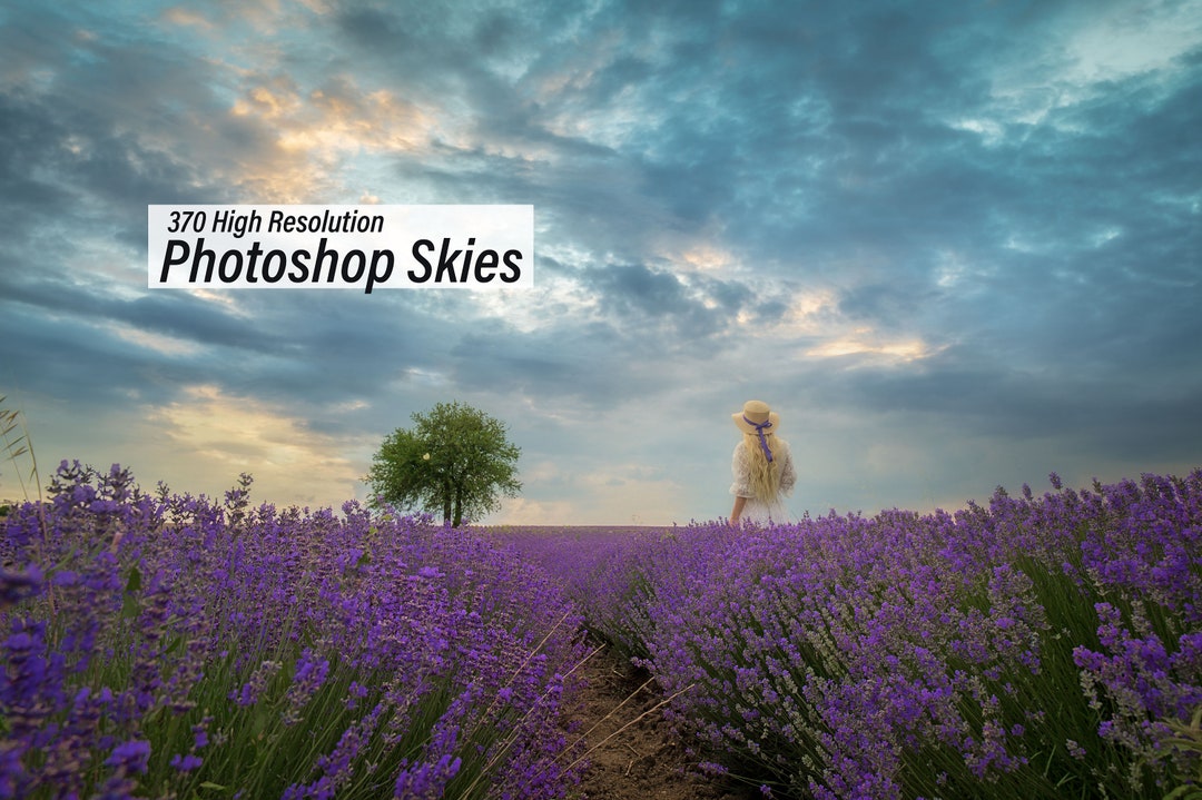 SKY PHOTO OVERLAYS *all in One*- 370 High-resolution Photoshop Skies ...