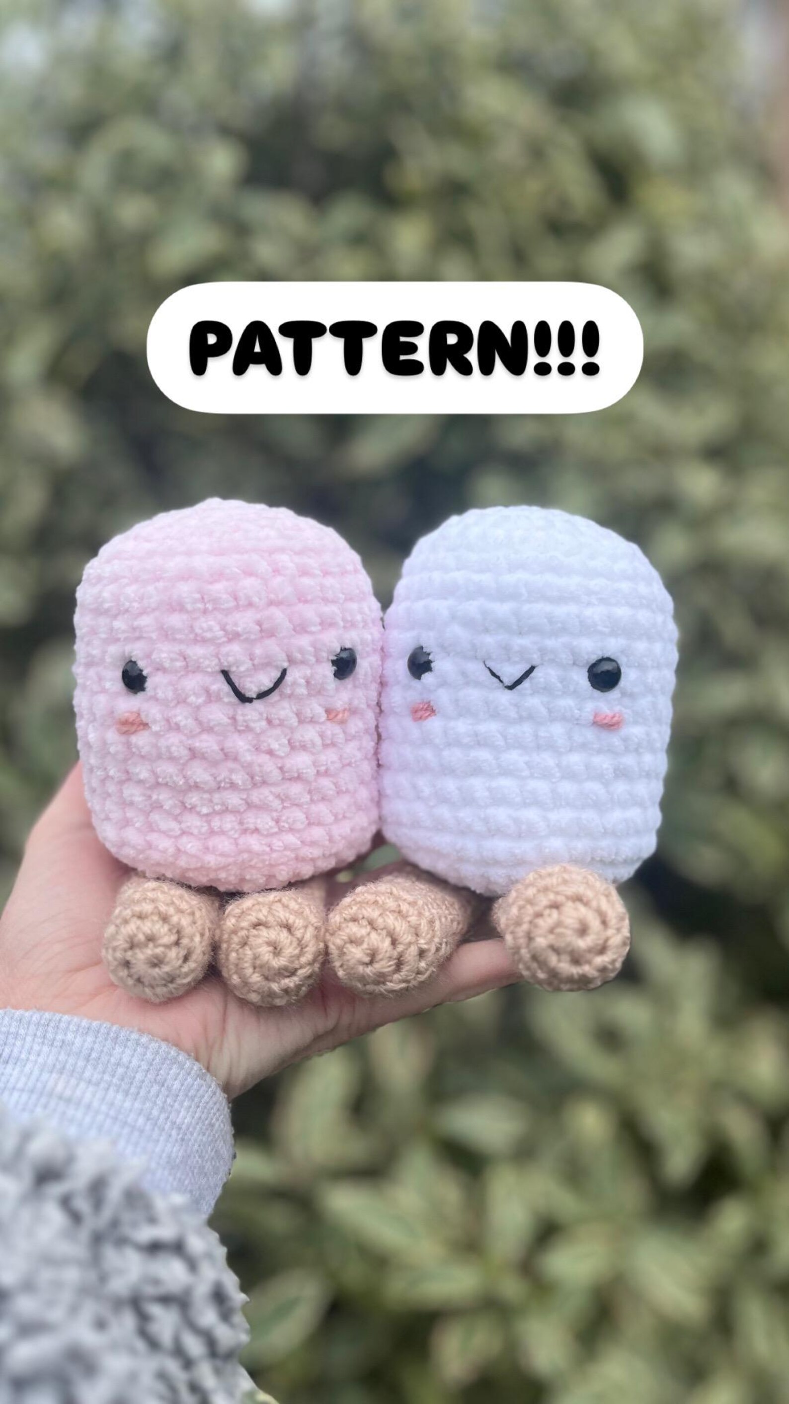 Crochet Marshmallow Duo Pattern PDF Download Pattern - Etsy
