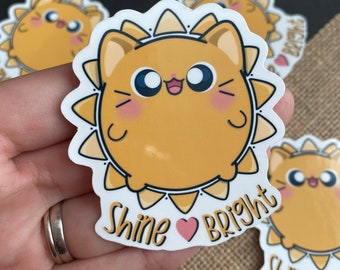 Pancake Cat Sticker Vinyl Sticker Decal for Laptops, Water Bottles ...