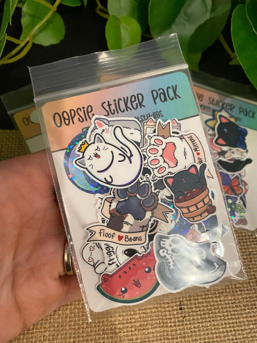 Oopsie Mini Stickers Die Cut Sticker 20 Pack B Grade, Discounted ...