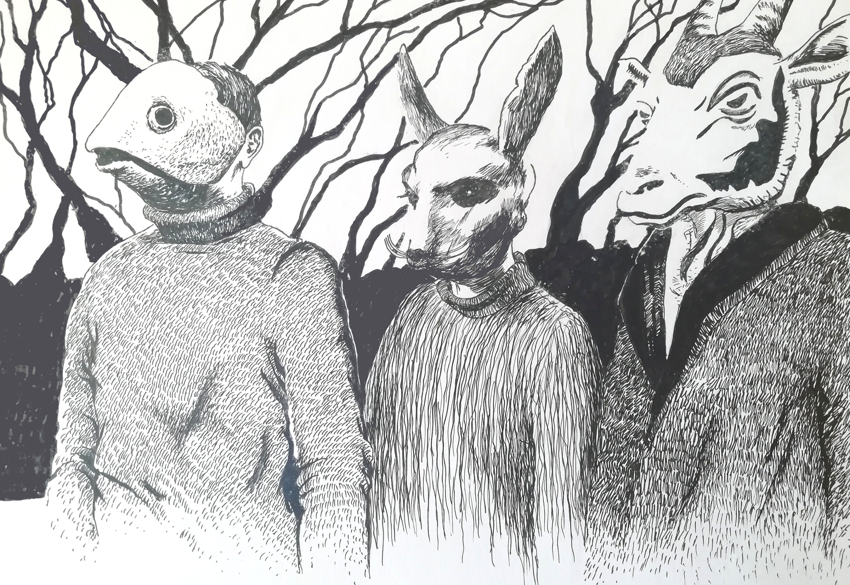 Wicker Man 1973 Masks