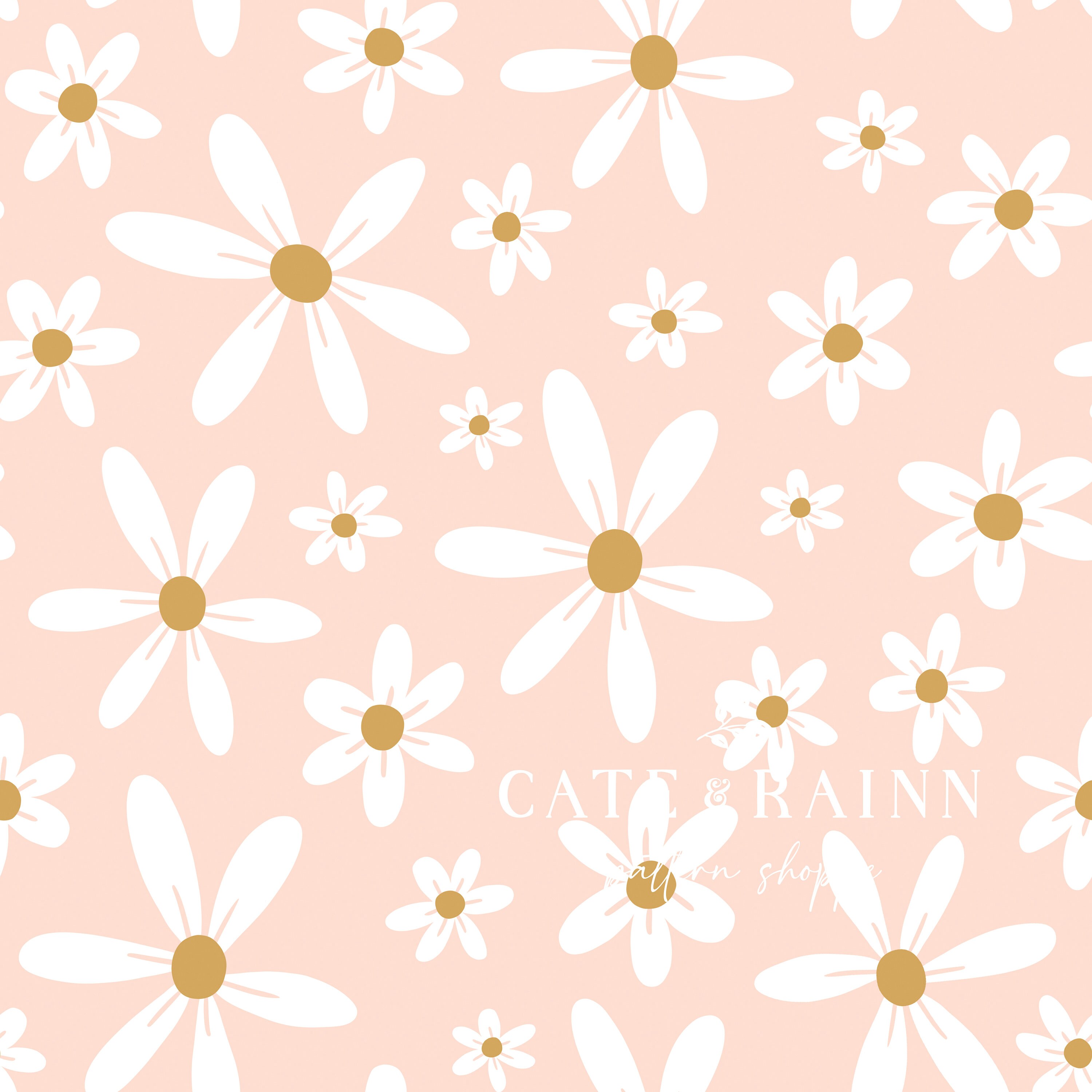 Daisy Pattern Boho Floral Seamless Pattern Repeat Pattern - Etsy