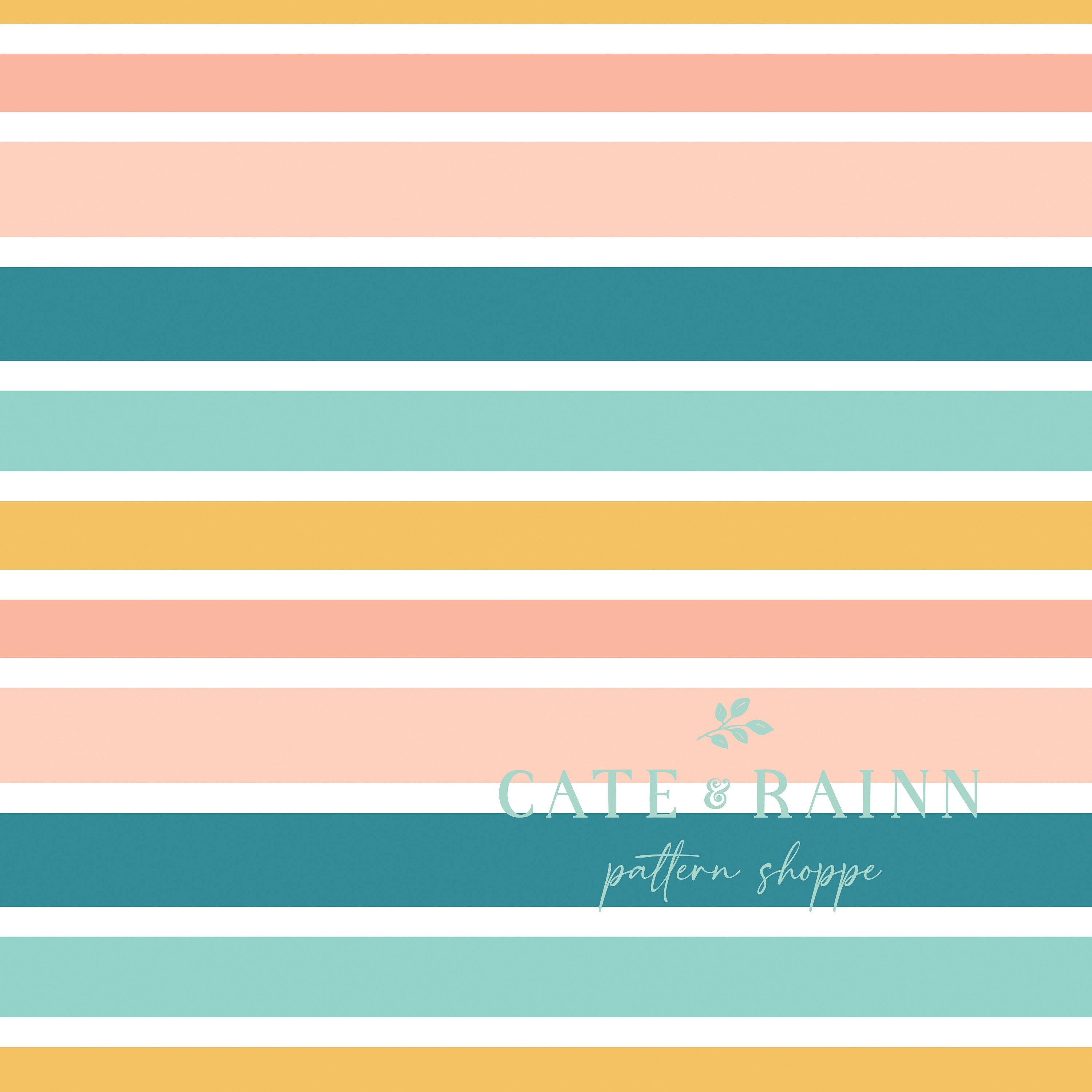Summer Stripes Pattern / Bright Colors / Repeating Pattern / - Etsy UK