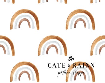 Rainbow Seamless Pattern - Etsy