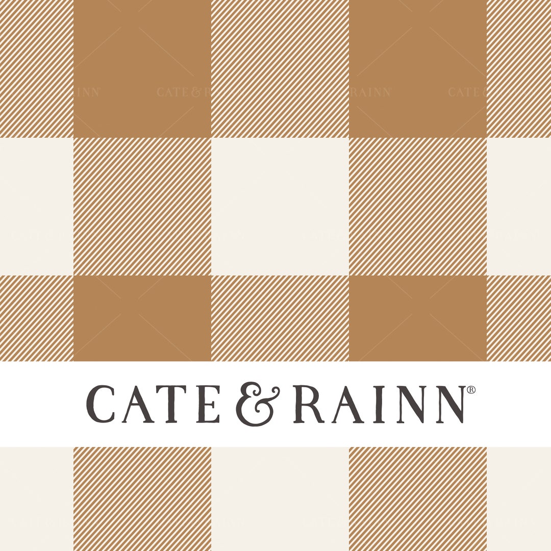 Caramel Plaid Seamless Pattern Fall Plaid Gingham Felicity - Etsy