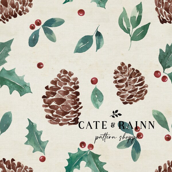 Pinecone Winter - Etsy