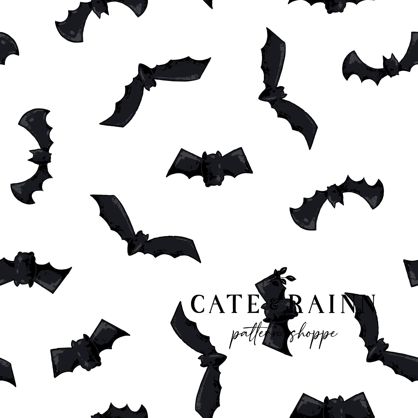 Halloween Bats Pattern Seamless Pattern Repeat Pattern - Etsy
