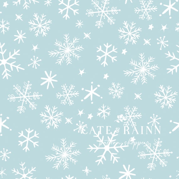 Christmas Snowflakes Background